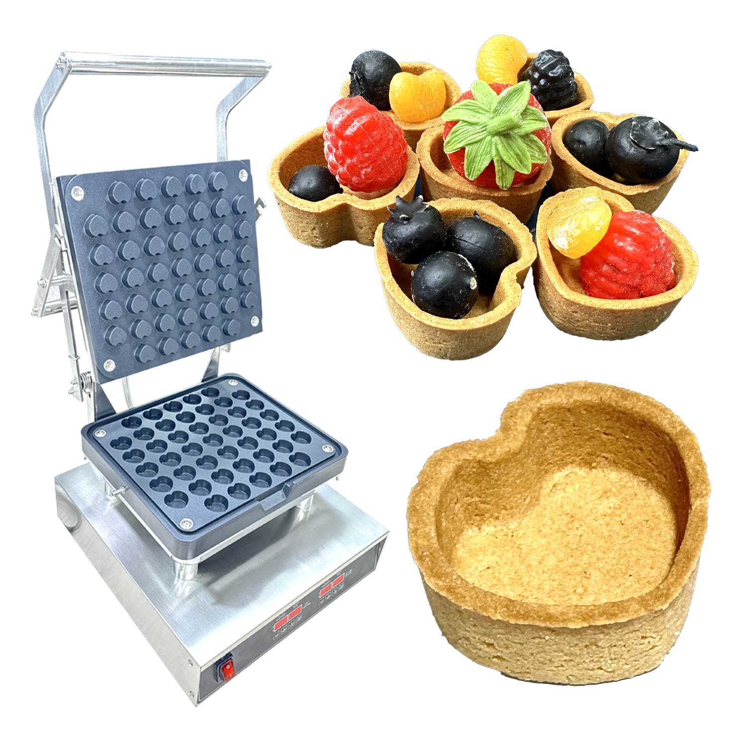 Tart Shell Press Machine: Ideal for Small Business - CE Certified Snack ...