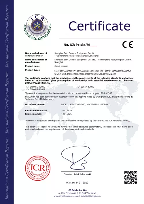 CERTIFICATION-SETN