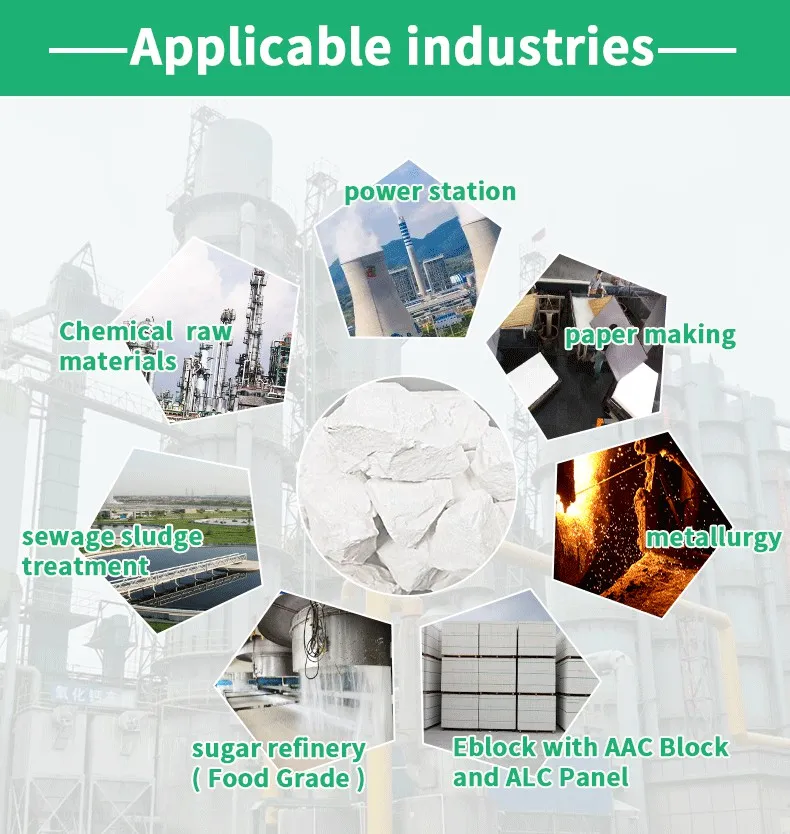 Calcium Oxide/Burnt lime/Quicklime/CaO（Lump）-Huitong
