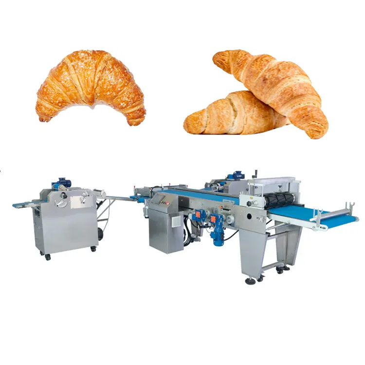Automatic croissant Making Machines Croissant Production Line 4000 ...