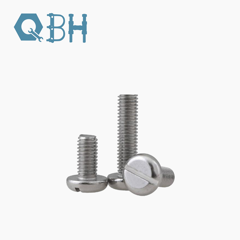 DIN 85 Slotted Pan Head Machine Screws | High-Strength Fasteners Manufacturer