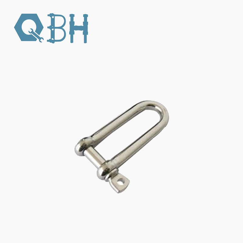 Stainless Steel Lifting Safety Captive Pin Long D Shackle - QBH ...