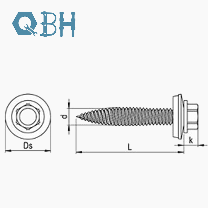 Twin Thread Thin Sheet Self Drilling Screws - High-Strength Fasteners ...