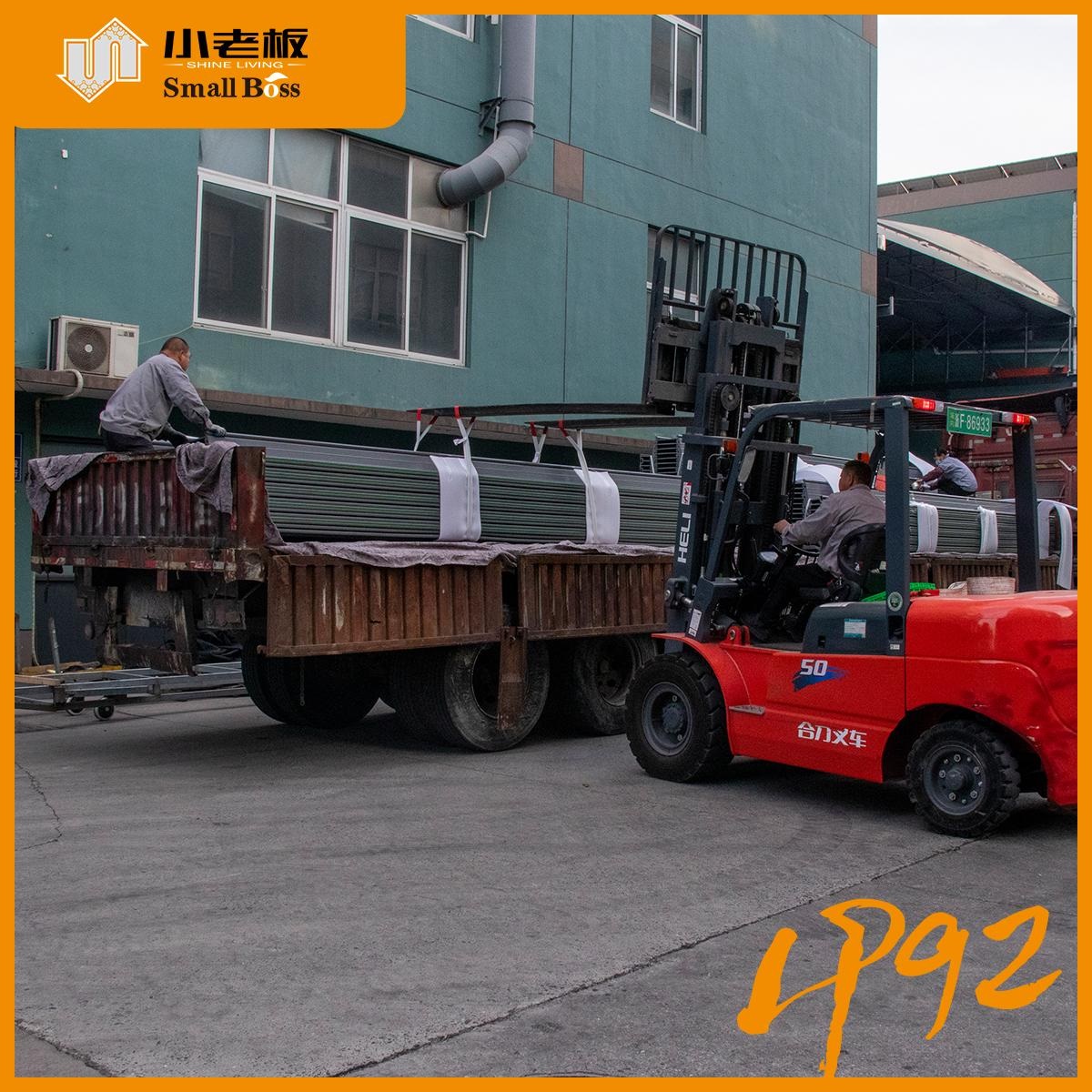 The Installation of PVC Sheet Pile-Small Boss