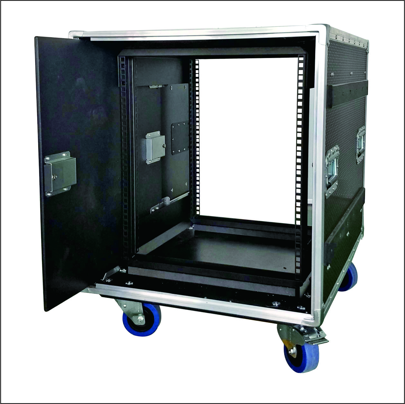 12U Slam Rack Case with Shock-proof mount-T-Brisun