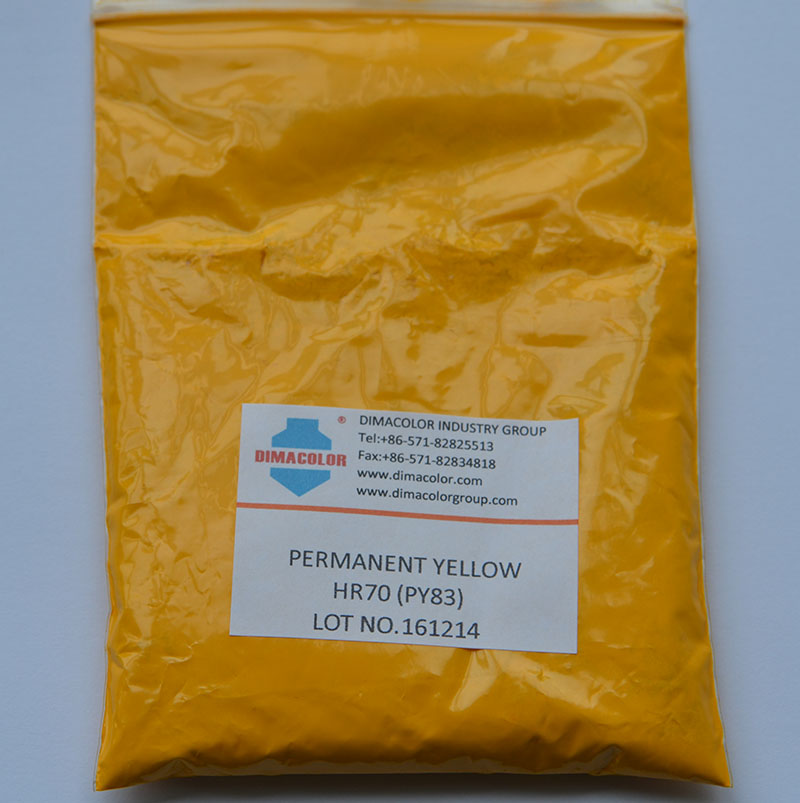 PERMANENT YELLOW HR-70 (PIGMENT YELLOW 83)-DIMACOLOR