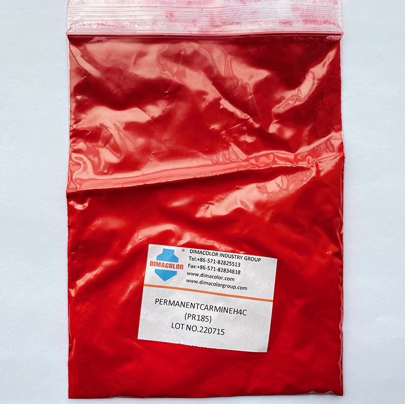 PERMANENT CARMINE H4C (PIGMENT RED 185)-DIMACOLOR
