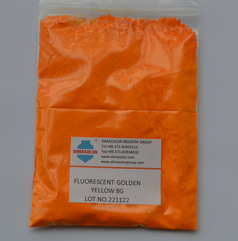 FLUORESCENT GOLDEN YELLOW 8G-DIMACOLOR