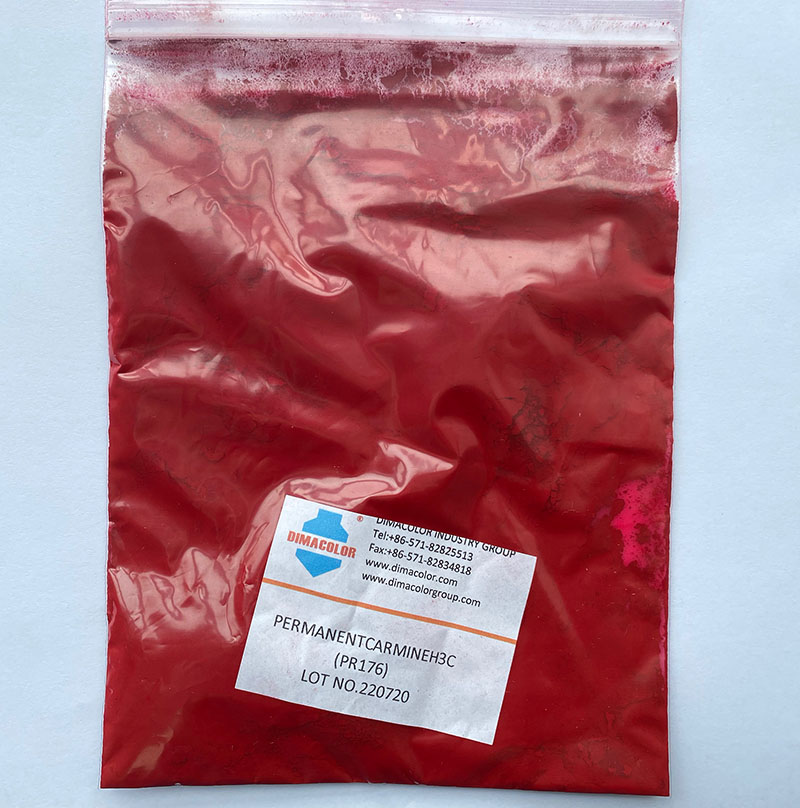 PERMANENT CARMINE H3C (PIGMENT RED 176)-DIMACOLOR