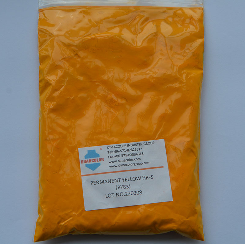 PERMANENT YELLOW HR-S (PIGMENT YELLOW 83)-DIMACOLOR