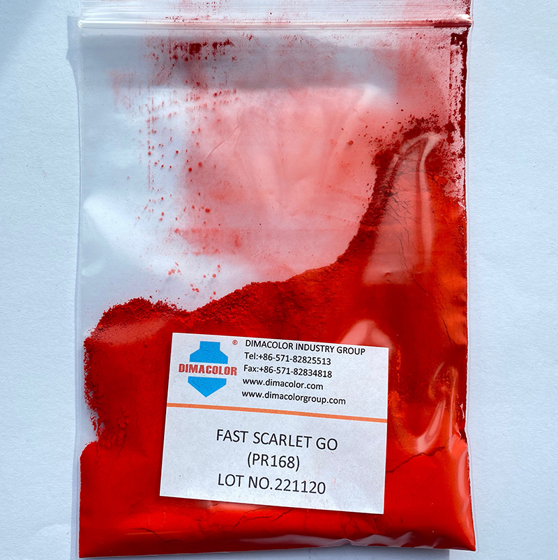 FAST SCARLET GO (PIGMENT RED 168)-DIMACOLOR