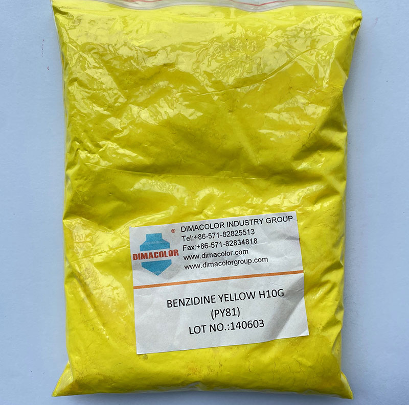BENZIDINE YELLOW H10G (PIGMENT YELLOW 81)-DIMACOLOR
