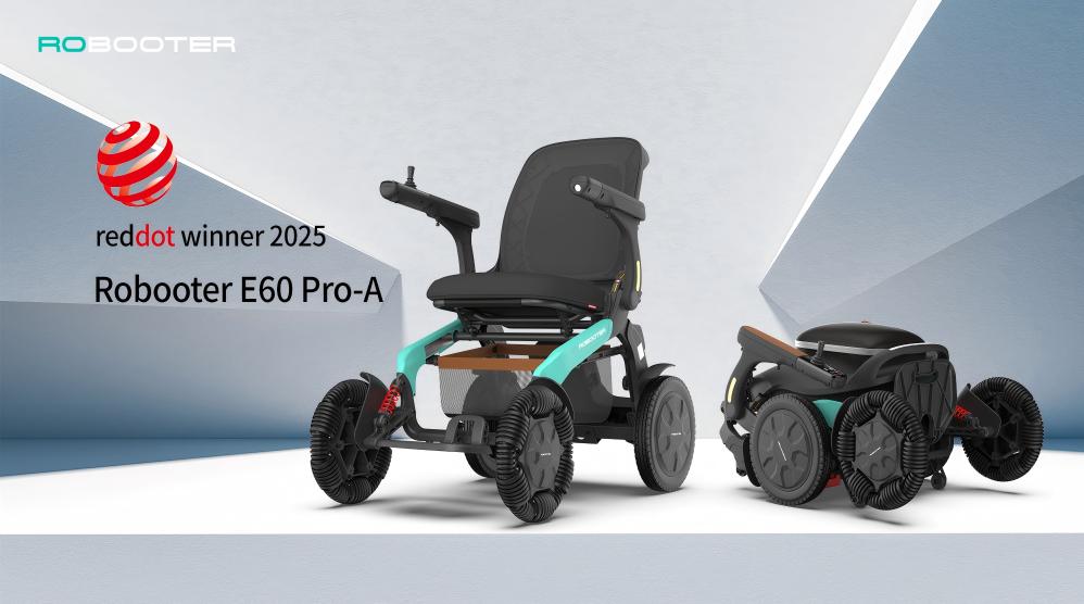 Robooter’s E60 Pro-A Wins the Red Dot Award : Product Design 2025-Robooter