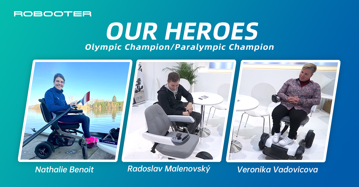 Some Olympic and Paralympic Champions speak highly of Robooter : The Ultimate in Comfort and ...