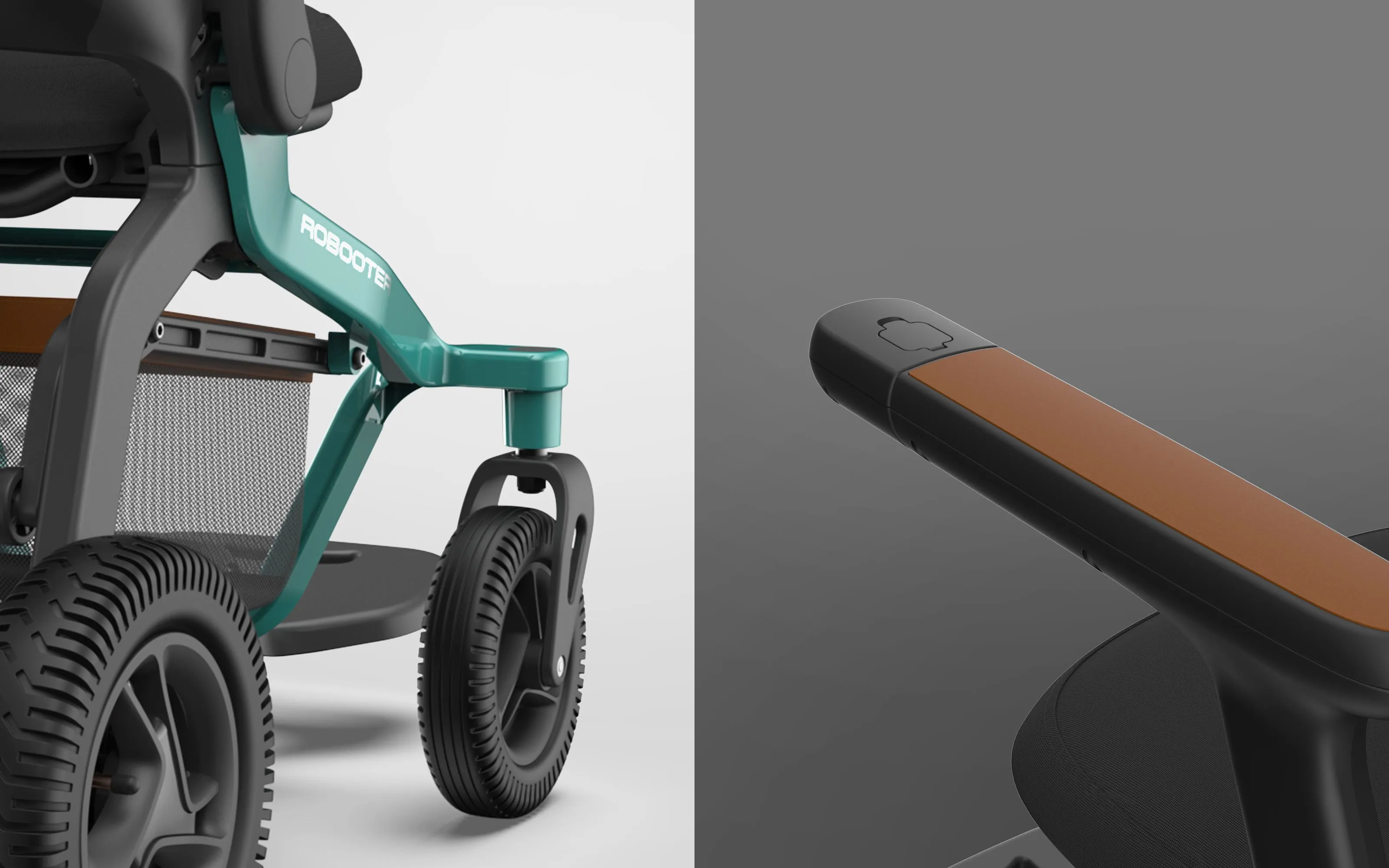 Robooter E40 wheelchair with innovation design, New Launch 2023-Robooter