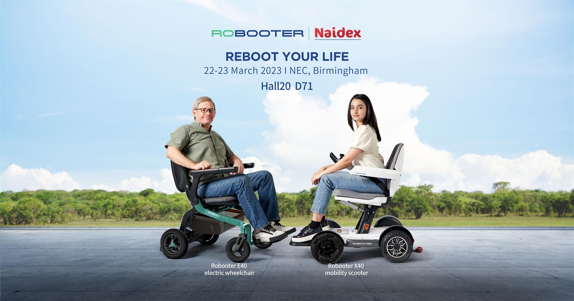Robooter to Showcases Multiple Products at Naidex Under the Theme of "Reboot Your Life"-Robooter