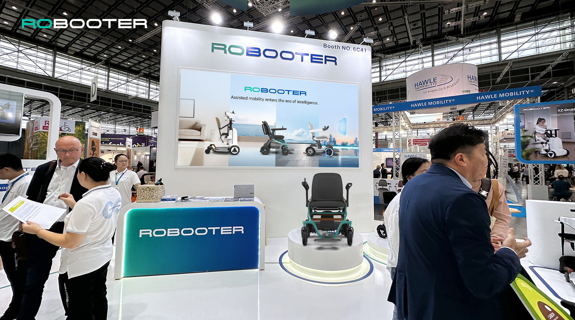 Robooter stellt auf der Rehacare 2024 neue Systeme und Produkte vor-Roboter