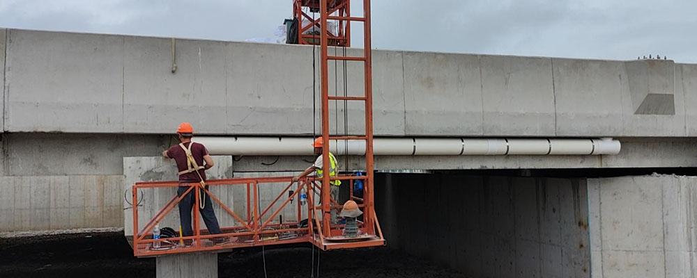 Application of Siffo PVC pipes in bridge drainage in the Philippines