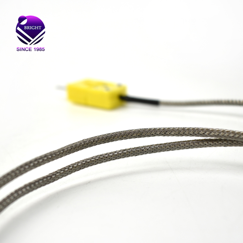 K-Type RTD Temperature Sensor With Yellow Plug-BRIGHT