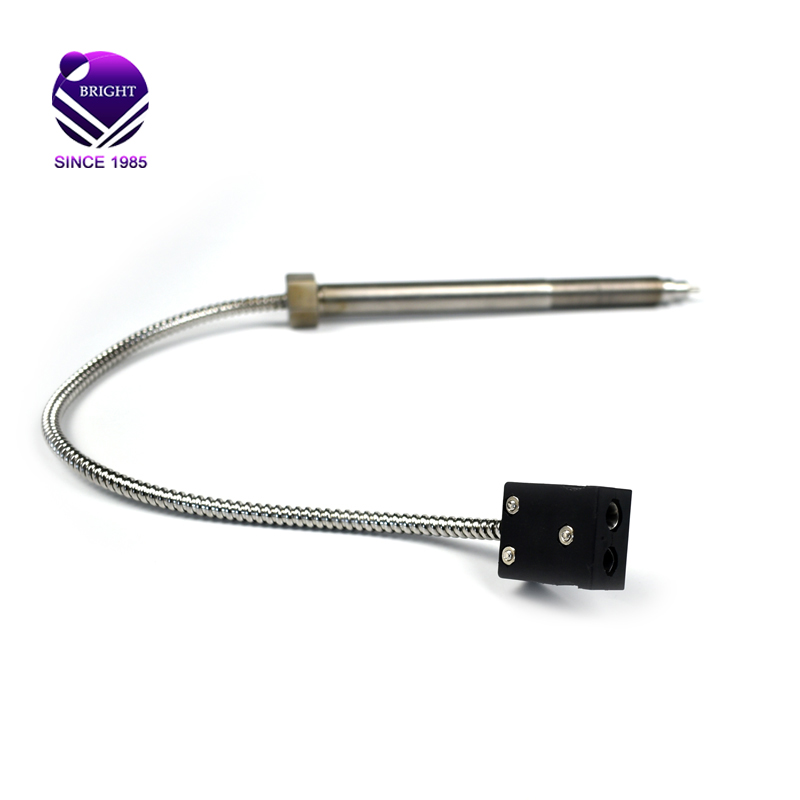 J Type Temperature Sensor Thermocouple Bright