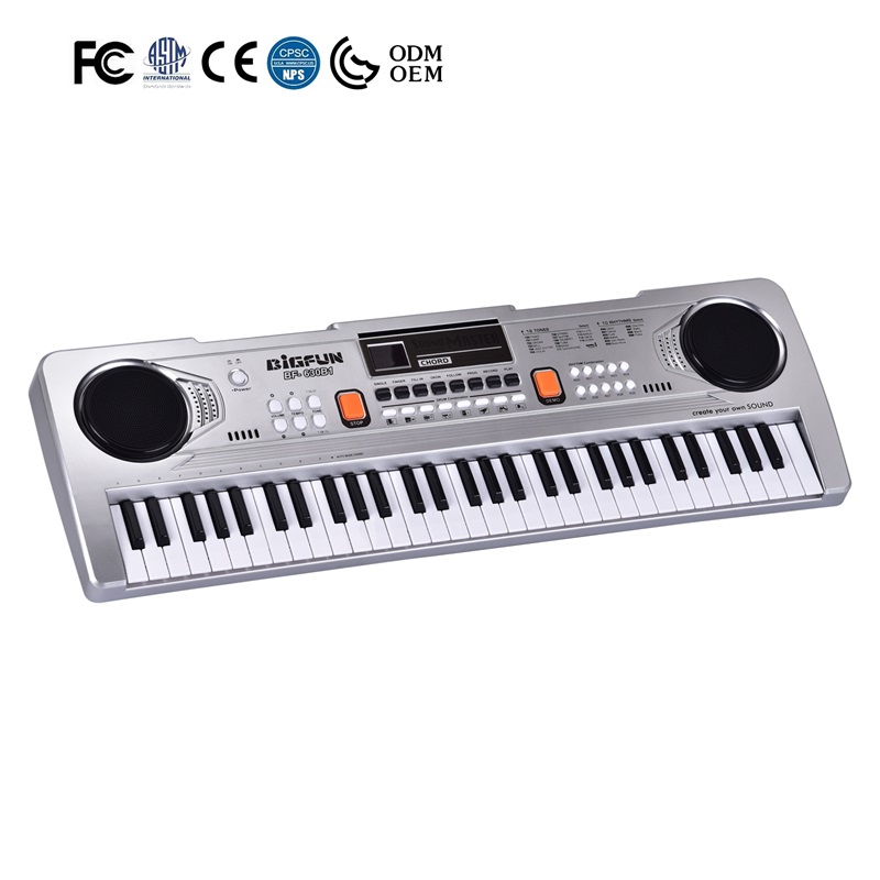 61 Keys Electronic Keyboard with Microphone- Aiqian Electronic Technology