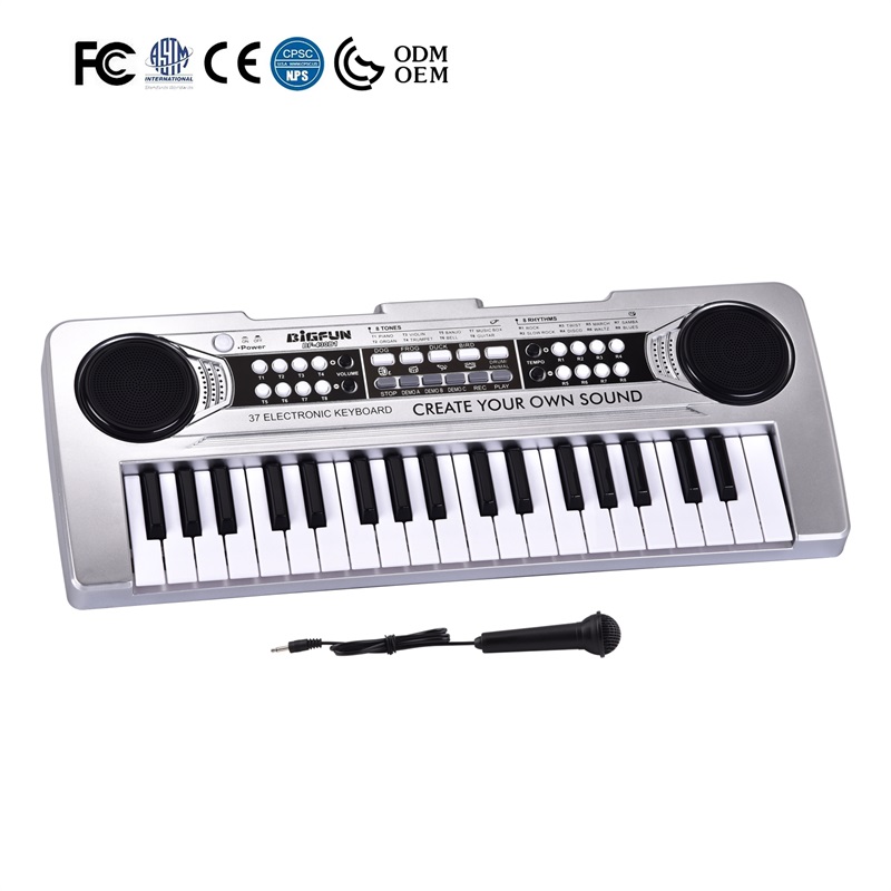 37 Keys Electronic Keyboard with Microphone- Aiqian Electronic Technology