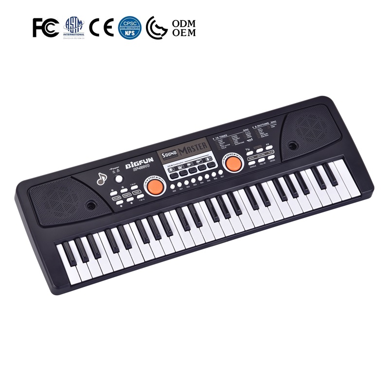 49 Keys Electronic Keyboard with Microphone- Aiqian Electronic Technology