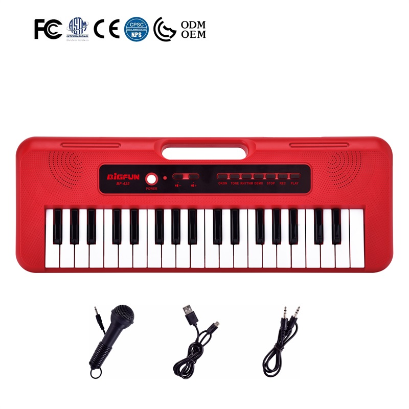 37 Keys Electronic Keyboard with Microphone- Aiqian Electronic Technology