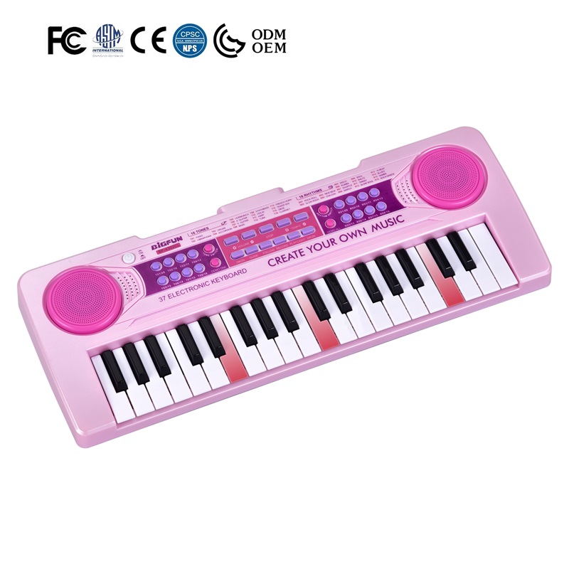 37 Keys Electronic Keyboard with Key Lighting- Aiqian Electronic Technology