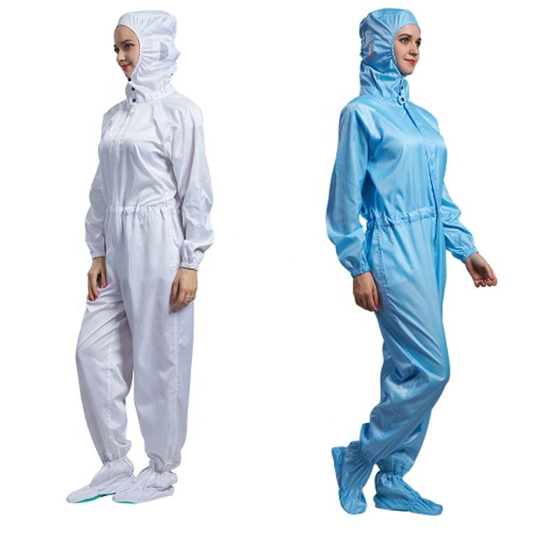 Clean room one piece jumpsuit esd anti-static coverall-Shanghai Hanyang ...