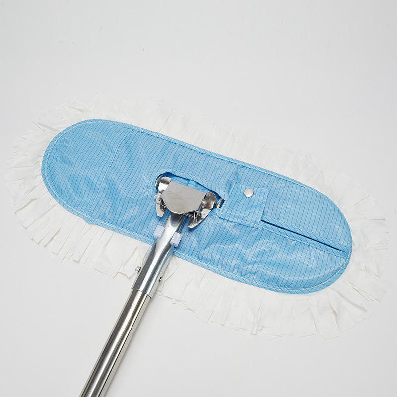 Lint Free Floor Cleaning Replaceable Mop Flat Square Cleanroom ESD Mop ...
