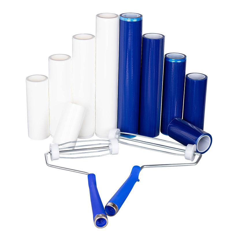 Replaceable LDPE Remove Dust Lint Roller Cleanroom Sticky Roller ...