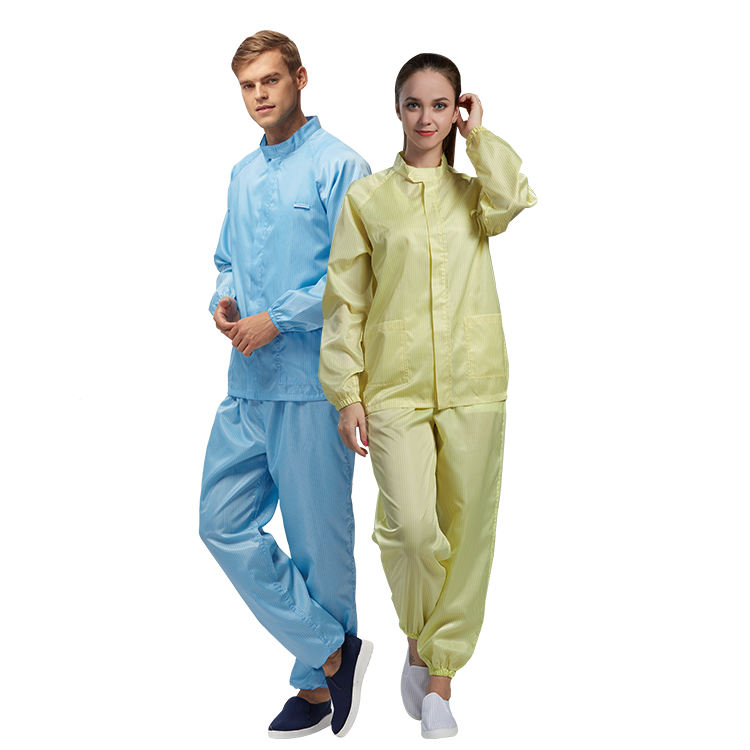 Washable Dust-free Coverall Reusable Clothes Antistatic Cleanroom Esd ...
