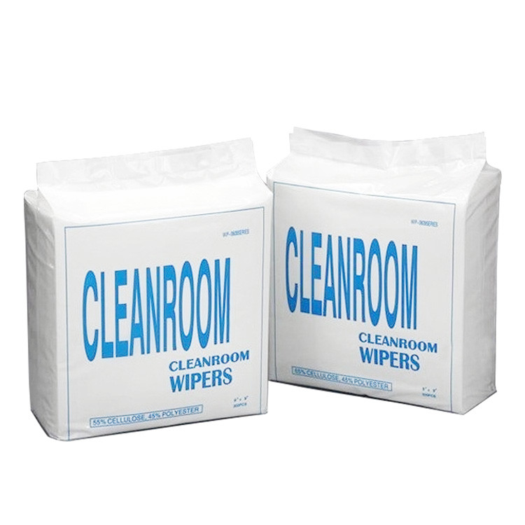 Lint Free 100% Microfiber Wiper 1000 Class 6 X 6 Inch For Cleanroom ...
