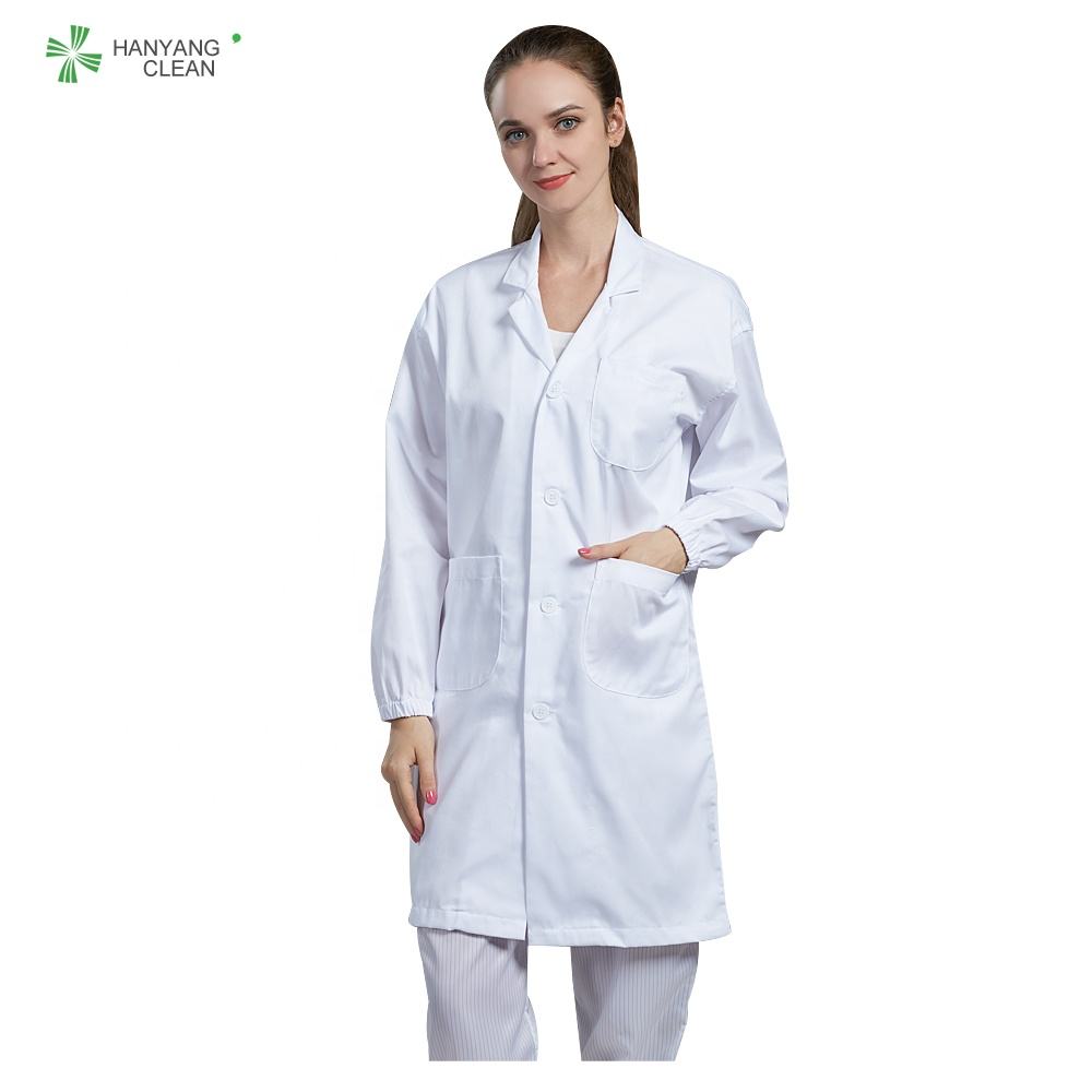 Medical Hospital Staff unisex gender thicker cotton lab coat Nurse ...