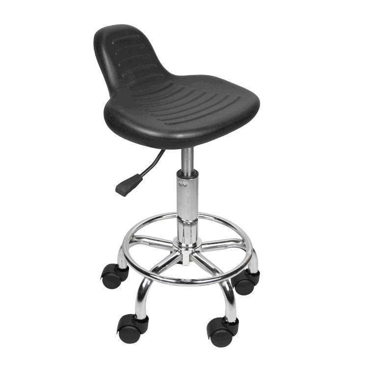 Lab Antistatic Chair Stool Pu Leather Metal Laboratory Esd Chair ...