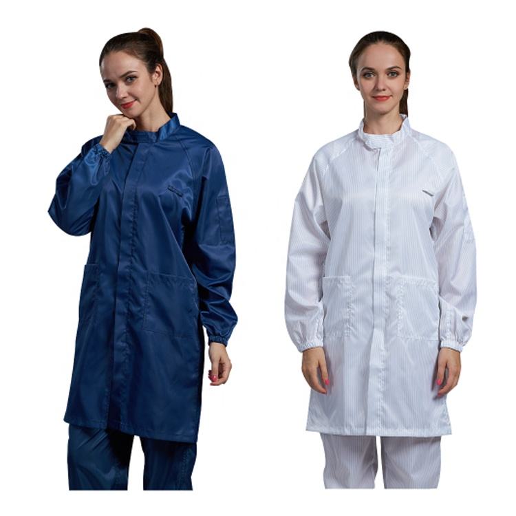 Clean room sterile coat esd gown anti-static uniform-Shanghai Hanyang ...