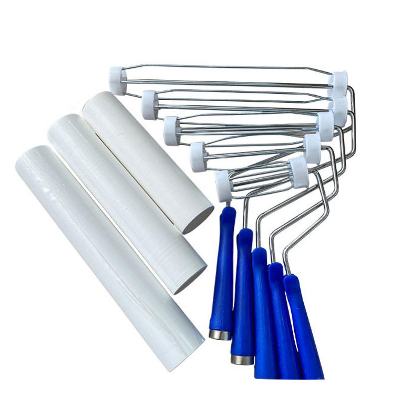 Remove Dust Sticky Lint Roller Adhesive Roll Disposable PE Cleanroom ...