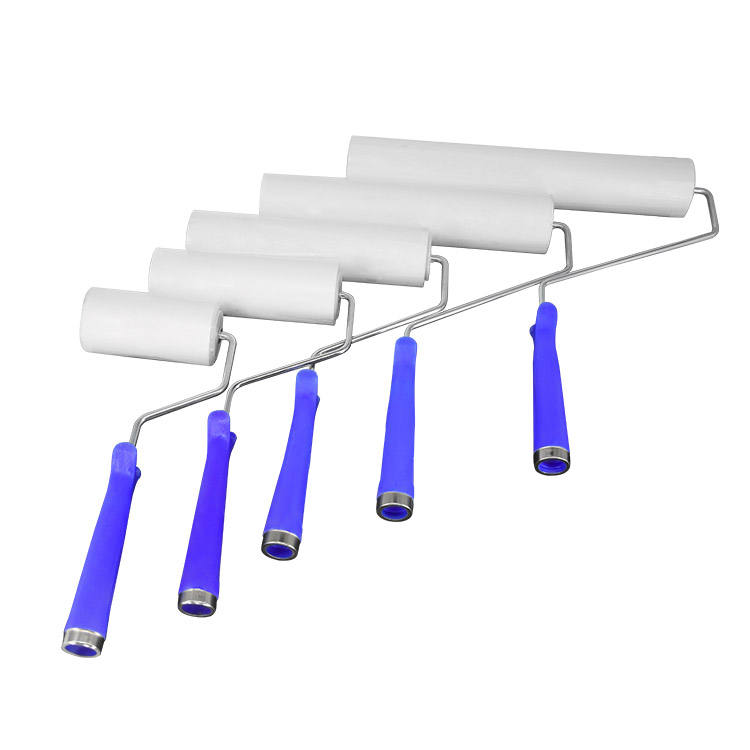 Cleanroom Dust-free Reusable Silicone Lint Roller LCD Silicon Sticky ...