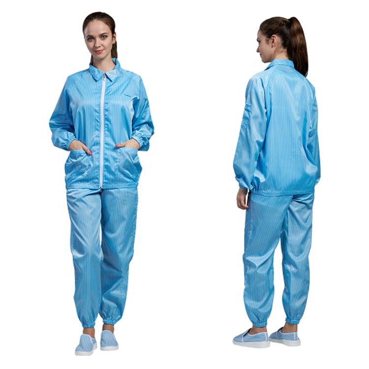 Anti static ESD cleanroom clothing esd clothes-Shanghai Hanyang Clean ...