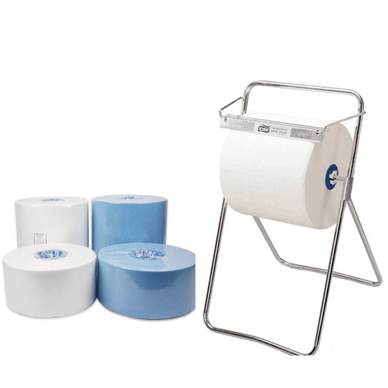 Nonwoven Cellulose Industrial Paper Rolls Dust Remove Lint Free Wood ...