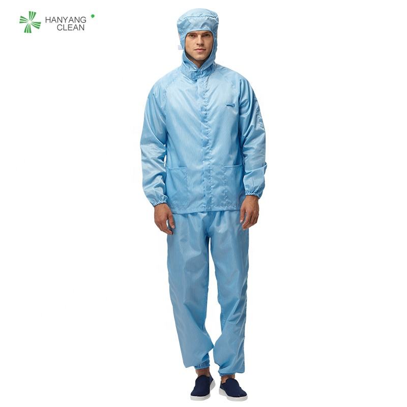 Clean room clothing esd garment anti static worker clothes dress ...