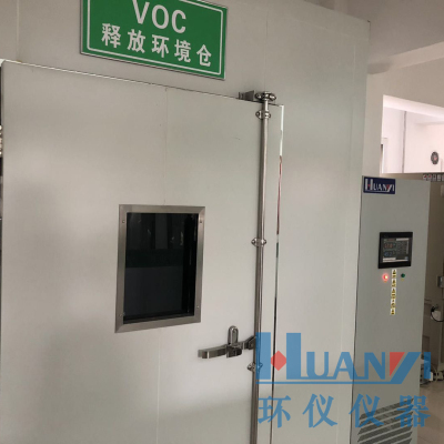 Test method for measuring the VOC release of man-made panels with a VOC ...