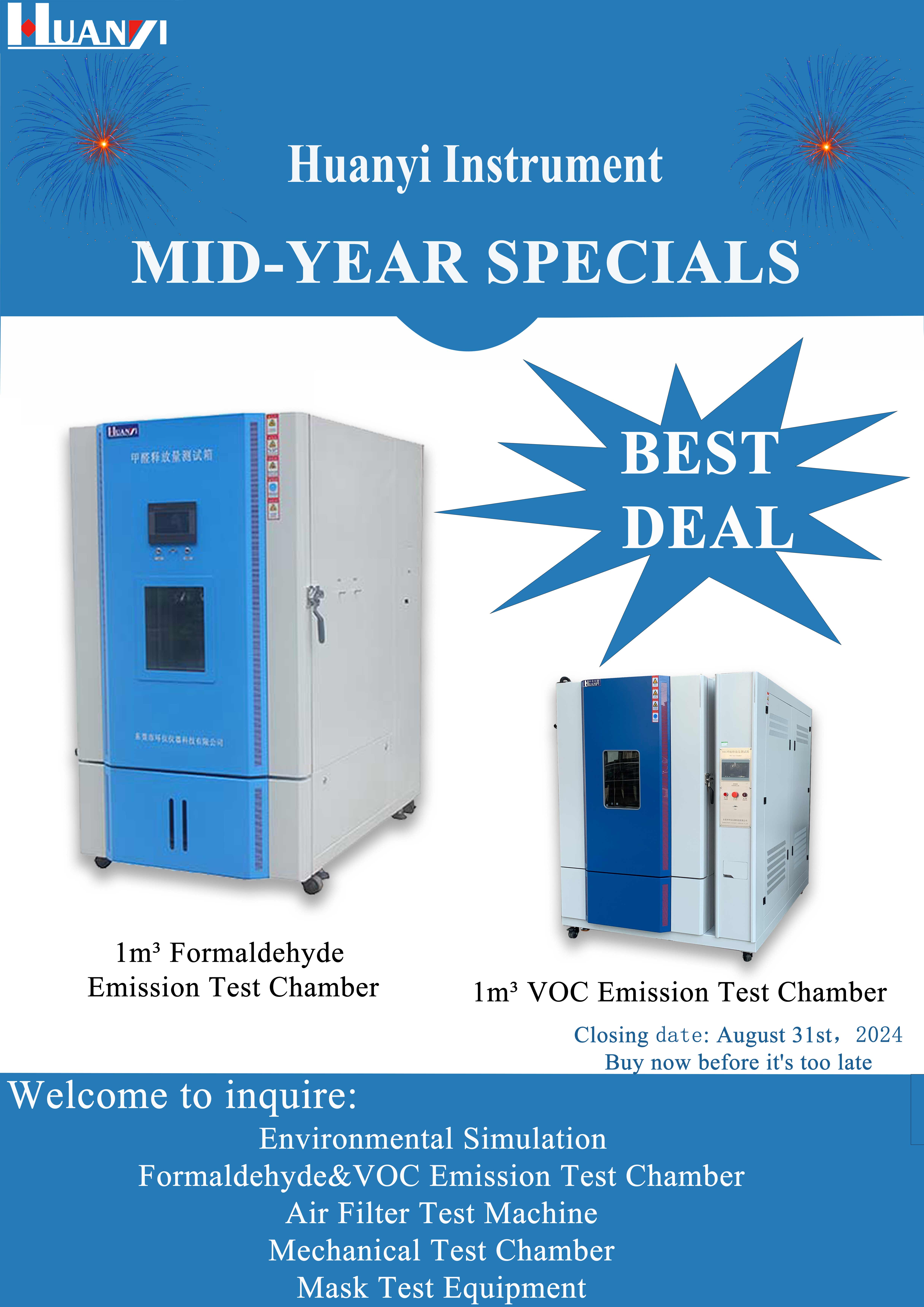 Formaldehyde Climate Chamber Test Chamber - Indoor Air Quality Testing ...