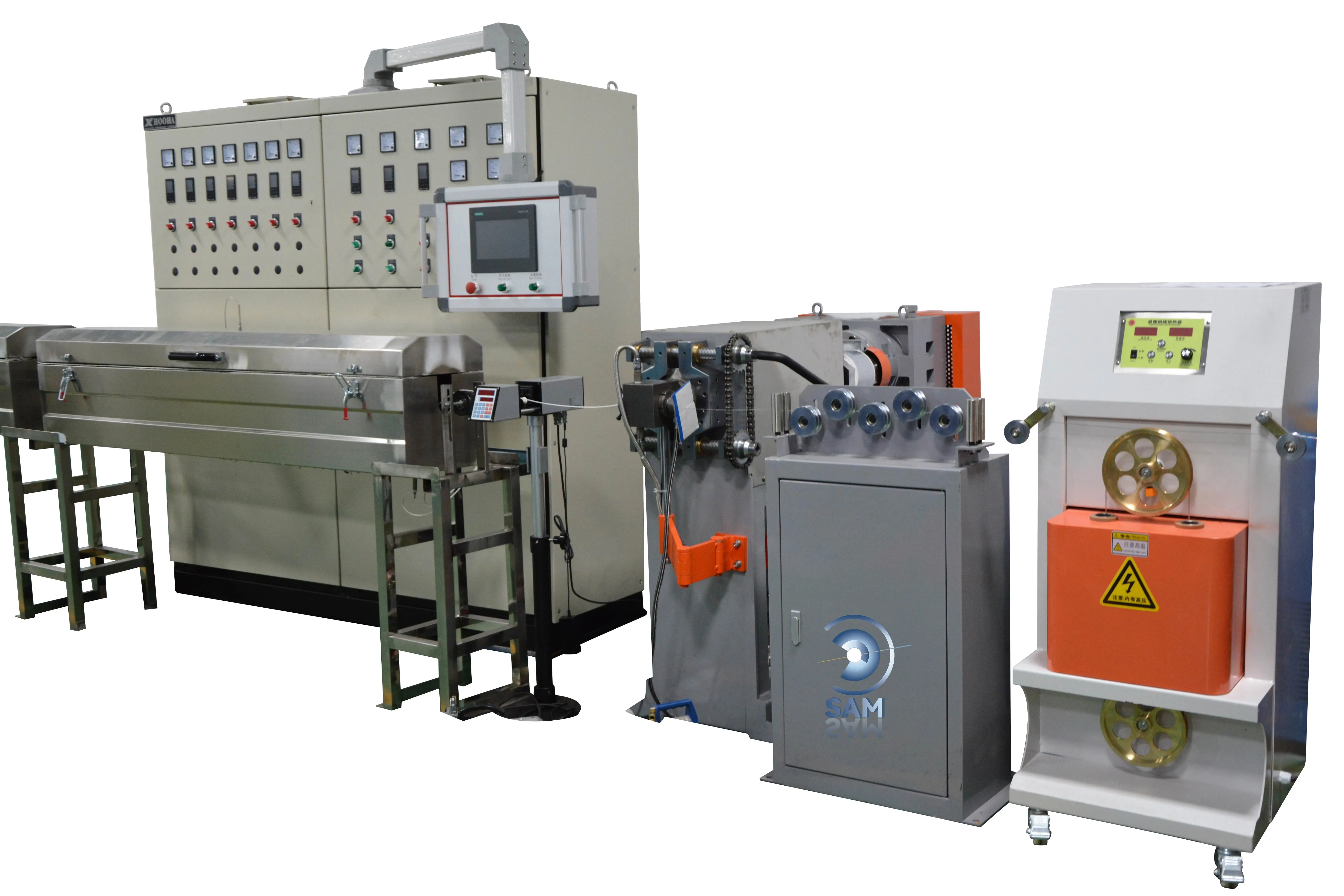 SAM High Speed Rod Break Down Machine - Application for Drawing and ...