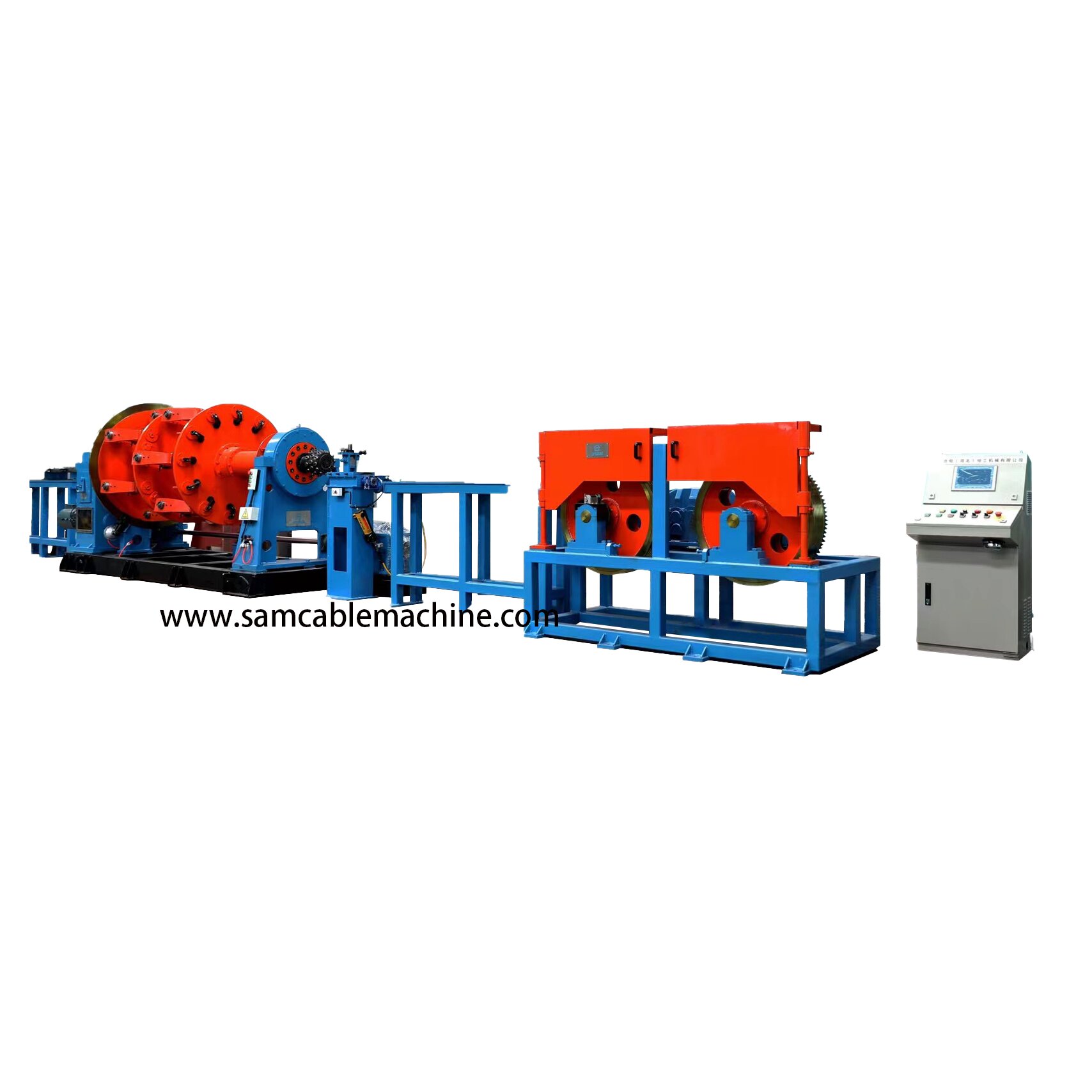 SAM High Speed Cage Winch Stranding Machine