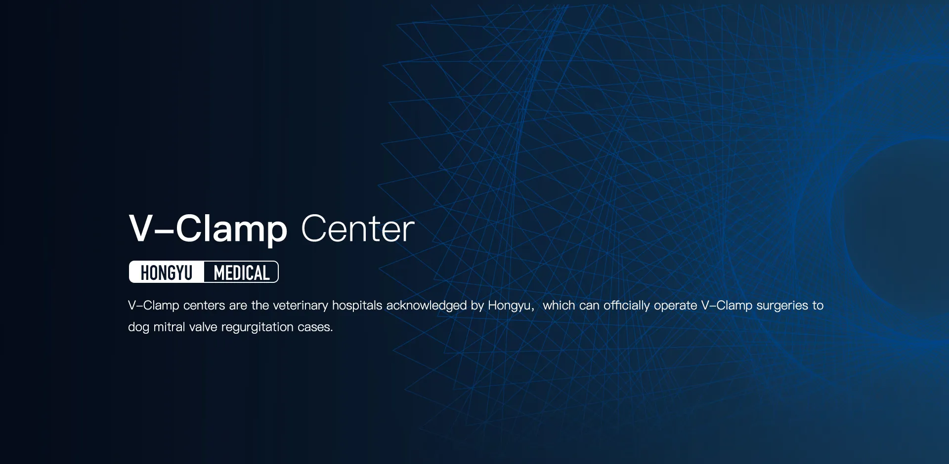 V-Clamp Center-Shanghai HongYu Medical