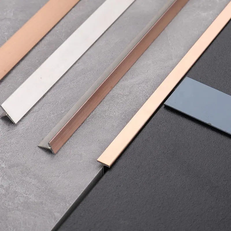 Oem Factory Stainless Steel T Shaped Tile Trim T Shape Stainless Steel ...