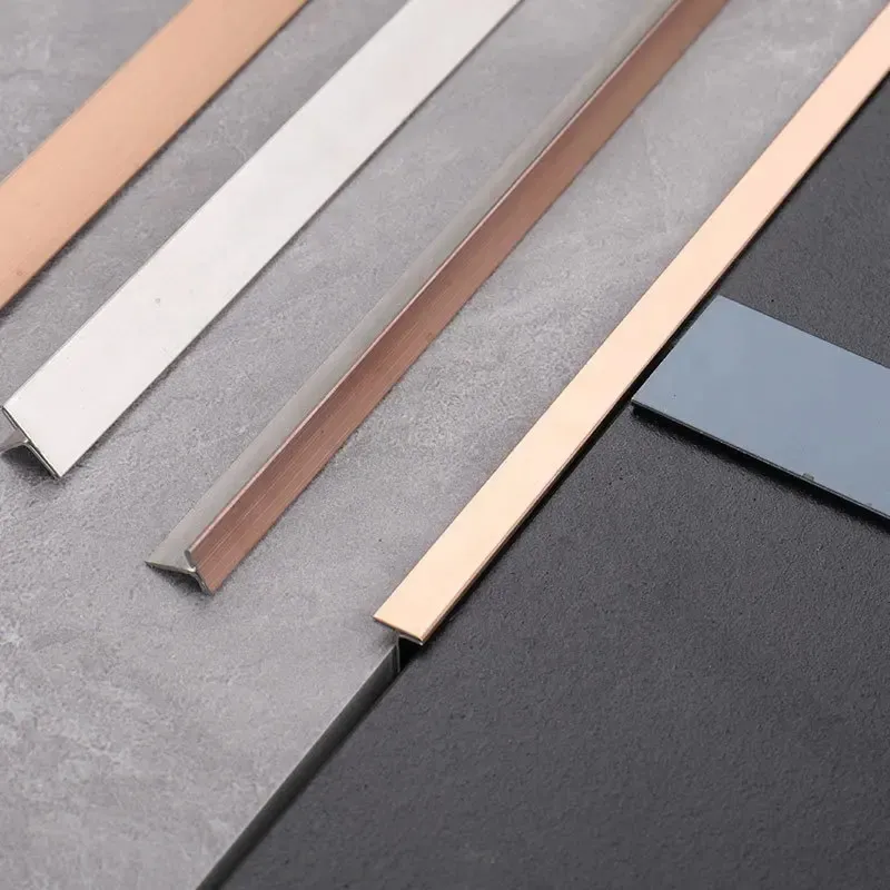 Tile Profile T Shaped Decorative Strip 304/316 Stainless Steel Tile ...