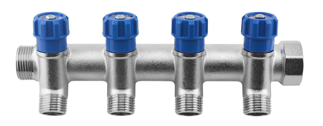 Manifold With Stop Valves
